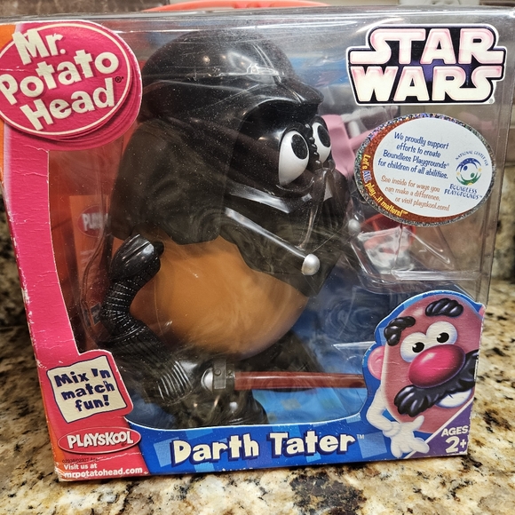 Playskool | Toys | Mr Potato Head Star Wars Darth Tater 204 Light Saber ...